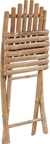 vidaXL Skládací zahradní židle s poduškami 2 ks bambus [3063997] Barva: Modrá