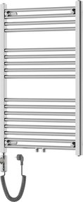Mexen Mars, elektrické topné těleso 900x600 mm + topná tyč 300 W, chromová, W110-0900-600-2300-01