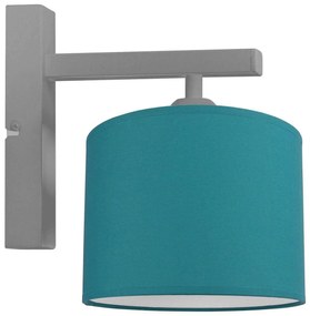 Nástěnné svítidlo INDIGO, 1x textilní stínítko (výběr ze 6 barev), (výběr ze 3 barev konstrukce)