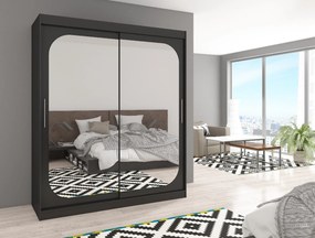 ADRK Furniture Posuvná skříň s zrcadlem ARIZONA 180 ADRK-SW-ARI-B-180