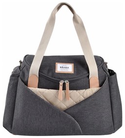 Beaba - Přebalovací taška na kočárek SYDNEY šedá/béžová 940327BB