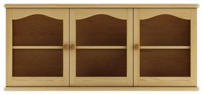 Drewmax KW106 - Kuchyňská skříňka z masivní borovice 131x30x60cm - Ořech