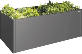 Biohort Květináč  - zeleninový záhon Plantbox Barva: Tmavošedá metalická, Velikost: 2x1 201x102x77 cm