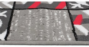 Kusový koberec PP Falco červený 80x150cm