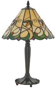 Endon 64195 - Stolní lampa Tiffany JAMELIA 1xE27/60W/230V pr. 31 cm