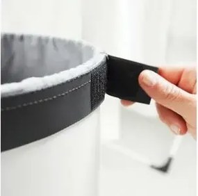 Brabantia Pytel do koše na prádlo Selectot 55L šedá / tkanina