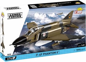 Cobi 5898 americký stíhací bombardér f-4f phantom ii luftwaffe 1:48