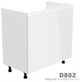 kuchyňská skříňka dolní z laminátové DTD Aspen D80Z gala