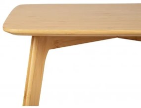 Odkládací stolek BAMBOO PRESENT TIME 50x35 cm ,bambusové dřevo světlé Present time LM2036WD
