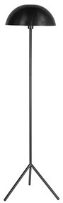 Černá kovová stojací lampa LABEL51 Mush, 150 cm