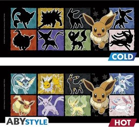 Hrnek Pokémon - Eevee 460 ml (měnící se motiv)