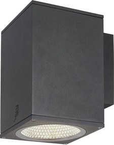 LA 1003437 ENOLA SQUARE L single Outdoor, nástěnné LED svítidlo, antracitové, CCT 3000/4000K - BIG WHITE (SLV)