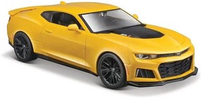 Kovový model maisto 2017 camaro zl1, metal žlutá