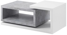 Konferenční stolek BOTA 97 Helvetia 60/47/120 Barevné provedení: beton colorado/bílý mat