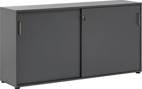 XXXLutz SKŘÍŇ NA ŠANONY, antracitová, 160/84,2/41 cm MID.YOU - Online Only kancelářský nábytek - 000895001410