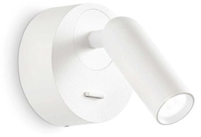 Ideal Lux Nástěnné LED svítidlo Bean round ap Barva: Bílá