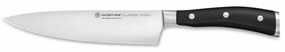 Wüsthof | Wüsthof - Kuchyňský nůž kuchařský CLASSIC IKON 18 cm černá | GG322