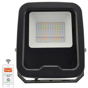 LED RGB Stmívatelný reflektor LED/30W/230V 3000K-6500K Wi-Fi Tuya IP65