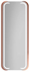 Zrcadlo Mezos Copper LED Rozměr: 50 x 80 cm
