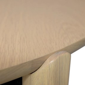 Kulatý jídelní stůl v dekoru dubu ø 122 cm Paragon – DAN-FORM Denmark