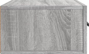vidaXL Nástěnný noční stolek 35 x 35 x 20 cm [829848] Barva: šedá sonoma