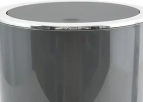 MSV KAMAKA výklopný odpadkový koš 6 L šedý / plast