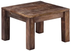Konferenční stolek 50 x 50 x 35 cm masivní mangovníkové dřevo 247468