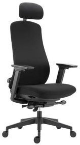 Kancelářská židle ANTARES FARRELL celočalouněná, černá