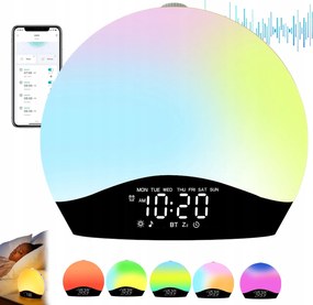 Rgb Budík, 9 Dynamických Barev, 20 Jasů, Bluetooth Reproduktory