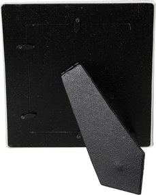 Bílý antik fotorámeček s dekorem plástve - 19*1*24 cm / 13*18 cm