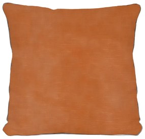 Oranžový polštář Really Nice Things Terracota, 45 x 45 cm