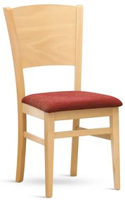 Stima Židle COMFORT Odstín: Moření Dubové, Látky: LUX bordo 15