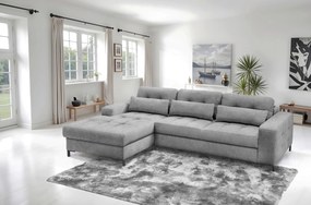 XXXLutz ROHOVÁ SEDAČKA, textil, šedá MID.YOU - Sedací soupravy - 000694007907