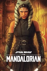 Plakát, Obraz - Star Wars: The Mandalorian - Ashoka Tano, (61 x 91.5 cm)
