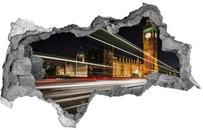 Wallmuralia Fototapeta díra na zeď 3D Big Ben Londýn 95x73 cm
