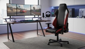 Herní židle DXRacer DRIFTING XL - umělá kůže, černá / červená