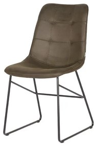 LABEL51 Zelená jídelní židle Slim
