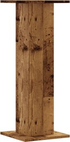 Stojany na rostliny 2 ks old wood 30x30x80 cm kompozitní dřevo 3307871