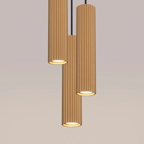 Sollux Lighting Závěsné svítidlo KARBON 3P zlaté