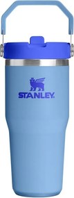 Modrá termoska z nerezové oceli 410 ml IceFlow™ Flip Straw 2.0 Tumbler Blue Sky – Stanley