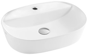 Invena Corso, umyvadlo na desku 50x38x12 cm, bílá, INV-CE-42-001-C