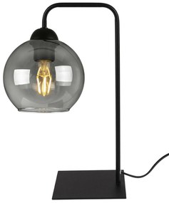 Stolní lampa HAGA, 1x skleněné stínítko (výběr ze 3 barev)