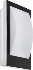 Eglo 79577 - Venkovní nástěnné svítidlo FLAMMIGNANO 1xE27/9W/230V IP44 černá