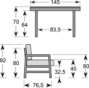 DOPPLER Luxusní hliníková sestava HAWAII