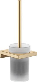 Hansgrohe AddStoris, držák na WC kartáč nástěnný, kartáčovaný bronz, HAN-41752140