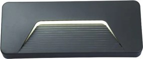 RED R11953X VÝPRODEJ VZORKU - RENO SQ INDR nástěnná antracitová 230V LED 3W IP65 3000K - RED - DESIGN RENDL