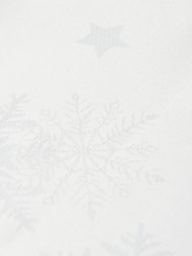 Sinsay - Vánoční ubrus se vzorem sněhové vločky - sříbrná