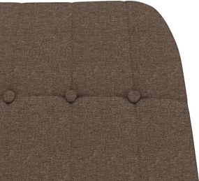 Houpací křeslo taupe textil 341262