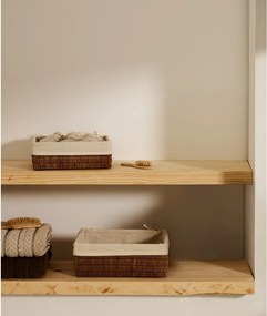 Ratanové košíky v sadě 2 ks 28x20x10 cm Indali – Kave Home