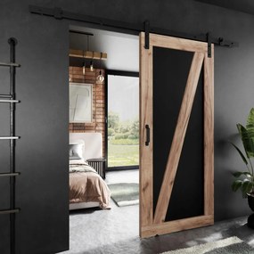 Posuvné dveře LOFT ADIO 3 craft + černý 90